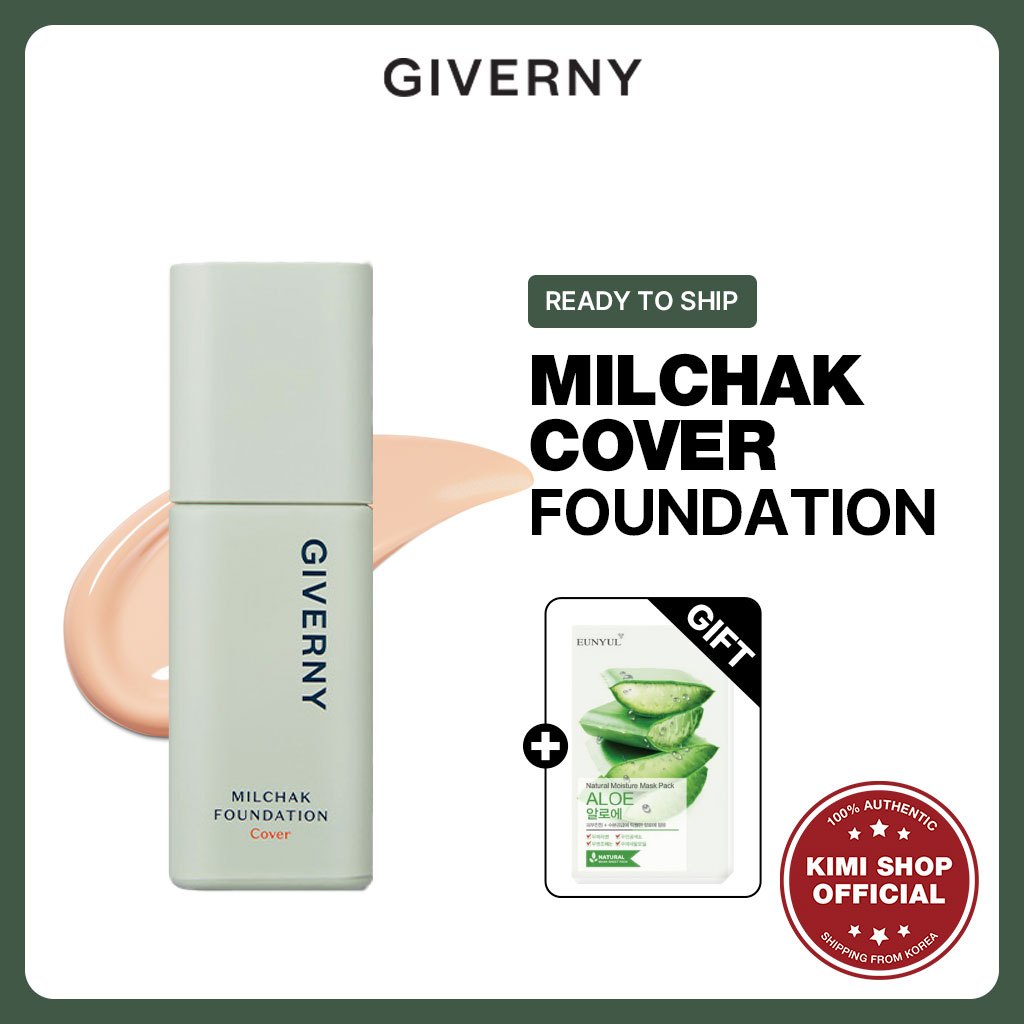 [GIVERNY] Milchak Cover Foundation 30ml SPF30 PA++ Korea Best ...
