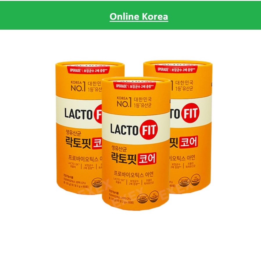 [Chong Kun Dang] LACTO FIT Core-max / 60T (Sticks) / Probiotics ...