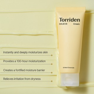 [Torriden Official] SOLID IN Ceramide Cream, Moisturizer for ...
