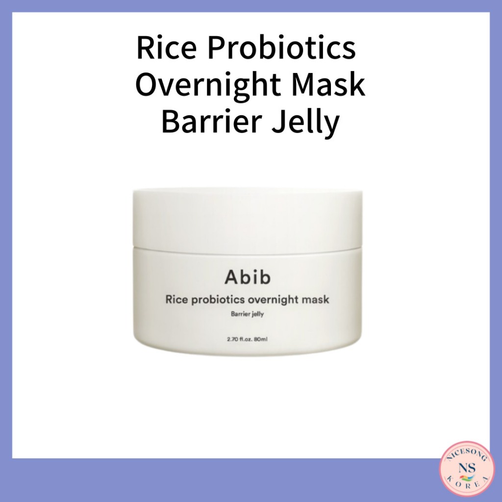 [Abib]Rice Probiotics Overnight Mask Barrier Jelly(80ml) | Shopee Malaysia