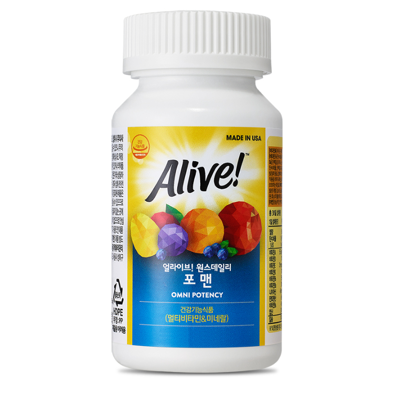 [Alive] Once Daily For Men Multi Vitamin, 60 tablet | Shopee Malaysia