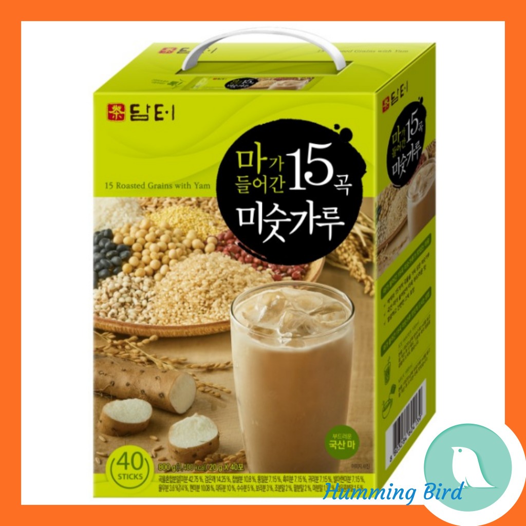[Damtuh] 15 Roasted Grains With Yam Tea(Misutgaru) / Korea Tradition ...