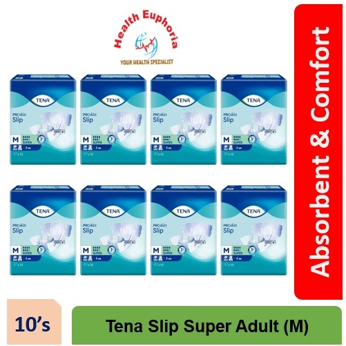 Tena Proskin Slip SUPER Diaper (M/L) 10pcs/pkt | Shopee Malaysia