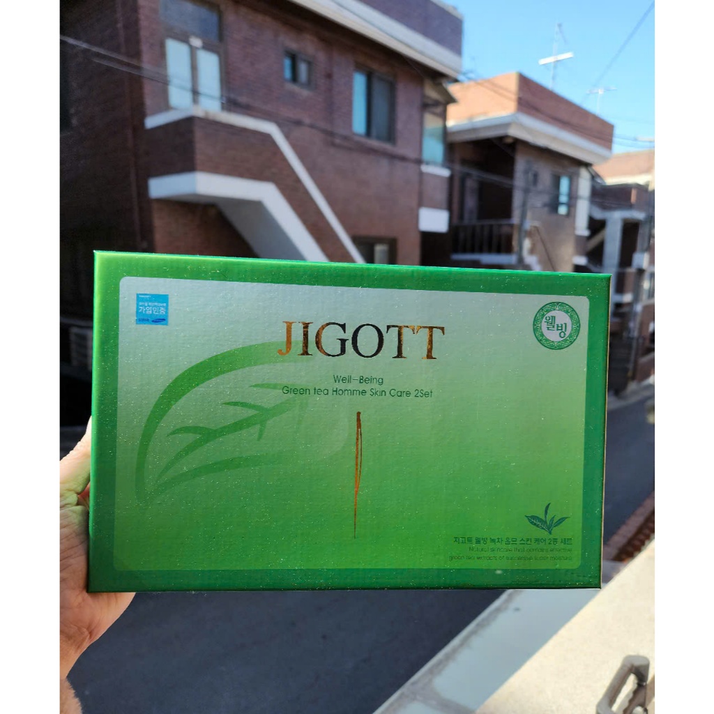 Jigott Well-Being Green Tea Homme Skincare Set For Man ( Toner 150ml ...