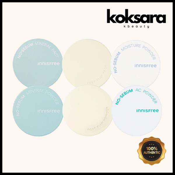 innisfree no sebum powder,pact / pore blur powder,pact | Shopee Malaysia