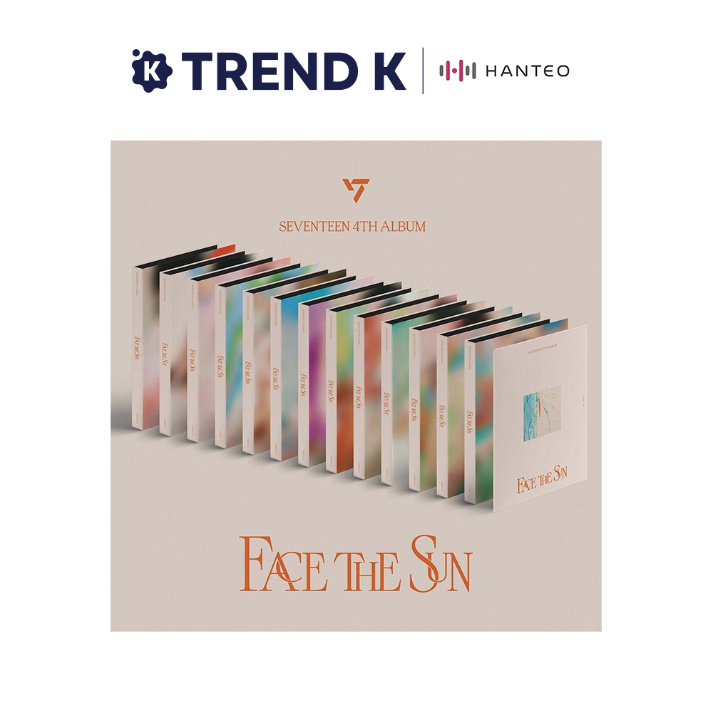 SEVENTEEN - 4th Album [FACE THE SUN] (CARAT ver.) | Shopee Malaysia