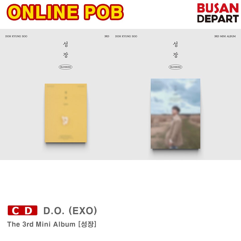 [ONLINE POB]D.D. (EXO) The 3rd Mini Album [BLOSSOM] | Shopee Malaysia