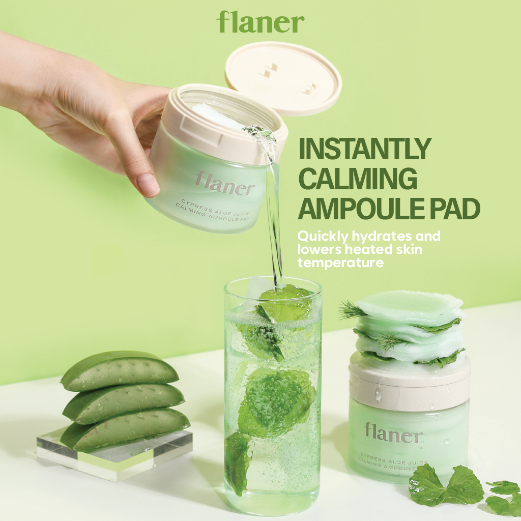 [Korean] Flaner - Aloe Centella Toner Pad | Soothing Sensitive skin ...