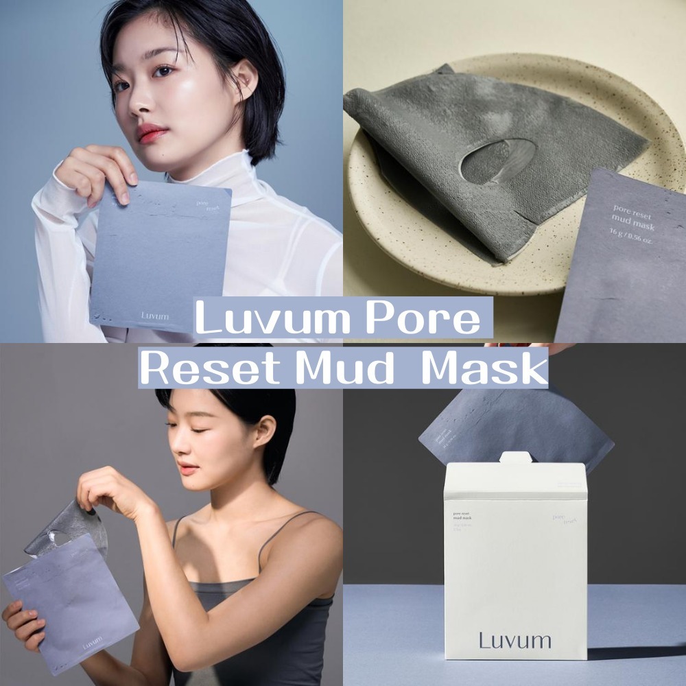 Luvum Mask 4 Types (Yuja/Cica/Collagen/Mud) | Shopee Malaysia