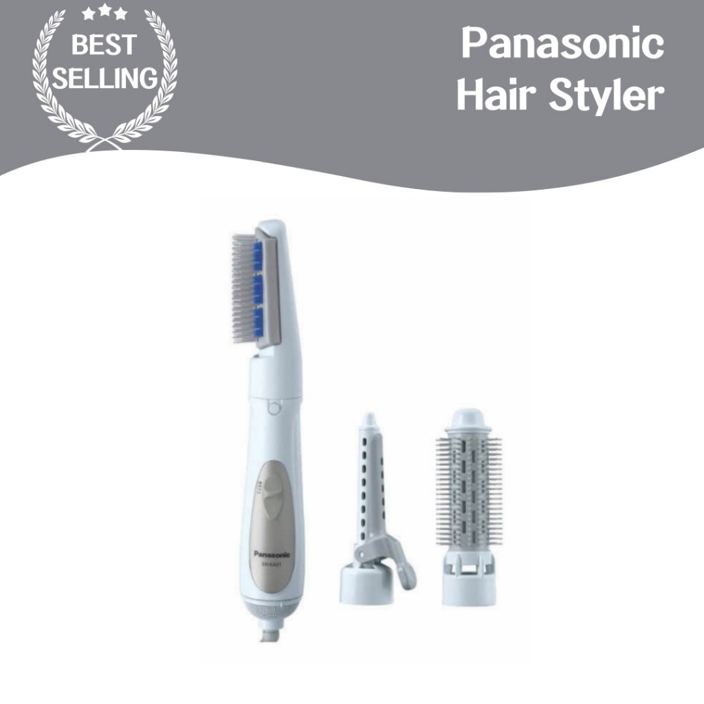 Panasonic Genuine Hair Styler Air Brush Comb Dryer (EH-KA31KA11) Roll ...