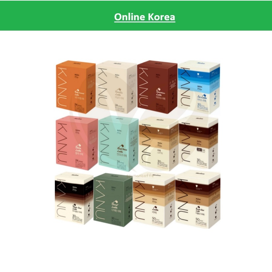 Kanu Latte collection 8T(No box) 10T(No box) 24T 30T /Instant Coffee ...