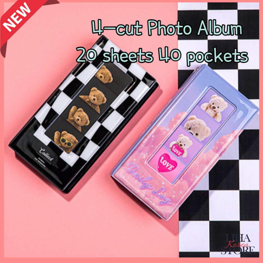 Daiso Korea Photo Album 4-cut Photo Album Daiso Korea Photo Diary ...