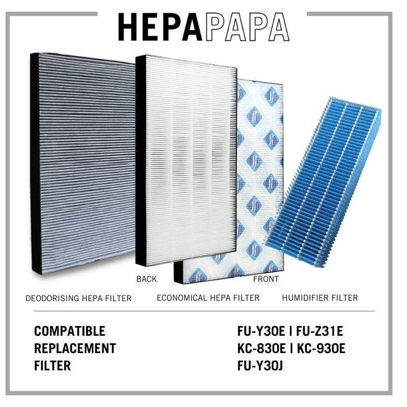 Sharp KC-830E/KC-930E/FU-Y30E/FU-Y30J/FU-Z31E/FZ-Y30MFE/FZ-Y30SFE/FZ-Y30SFJ Compatible Filters ...