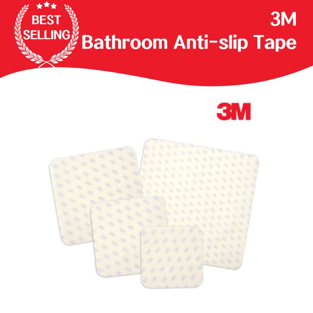 3M Bathroom Non-slip Tape | Toilet Tile Floor Anti-slip Sticker Pad ...
