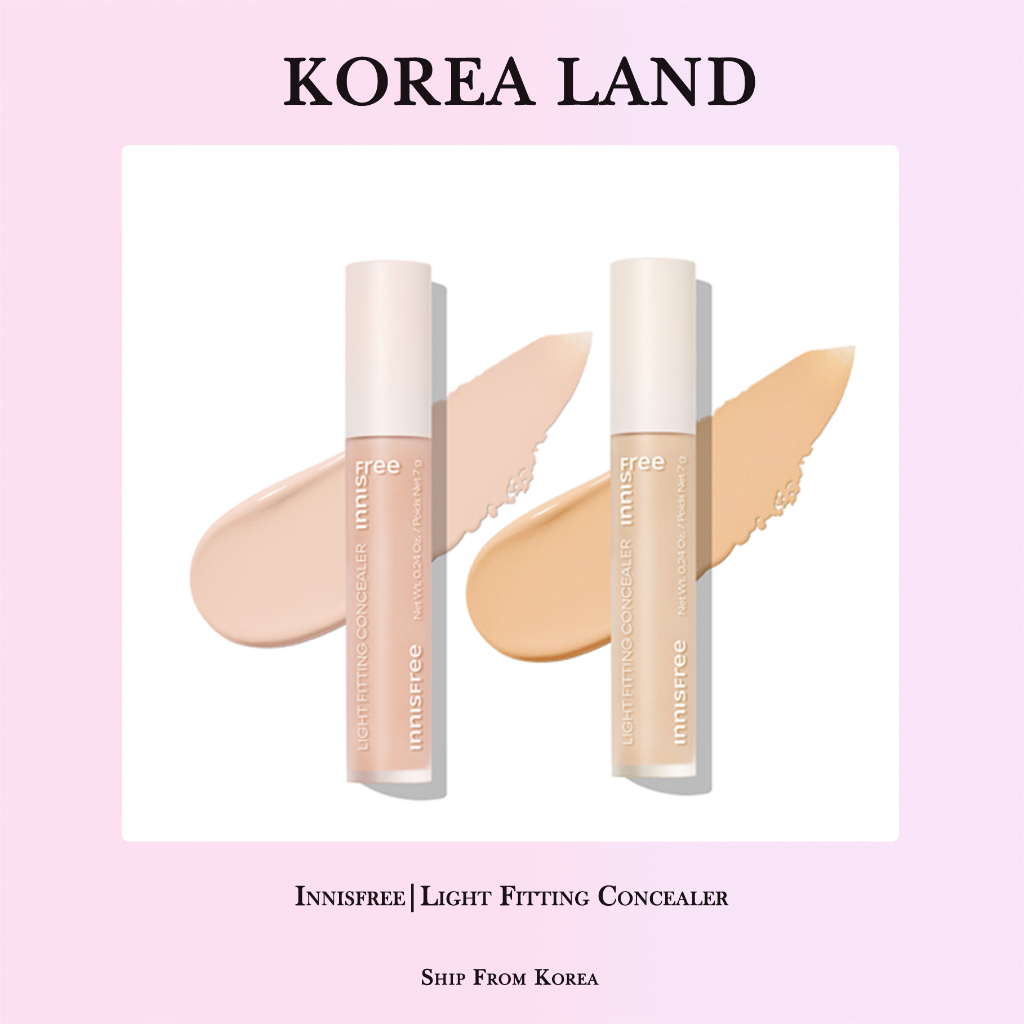 Innisfree | Light Fitting Concealer - Salmon Beige/Peach Beige (7ml ...