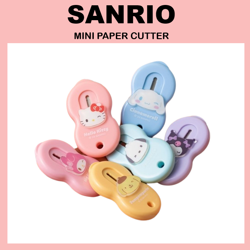 [SANRIO] Stationery parcel paper cutter Cinnamoroll/Kuromi/Melody ...