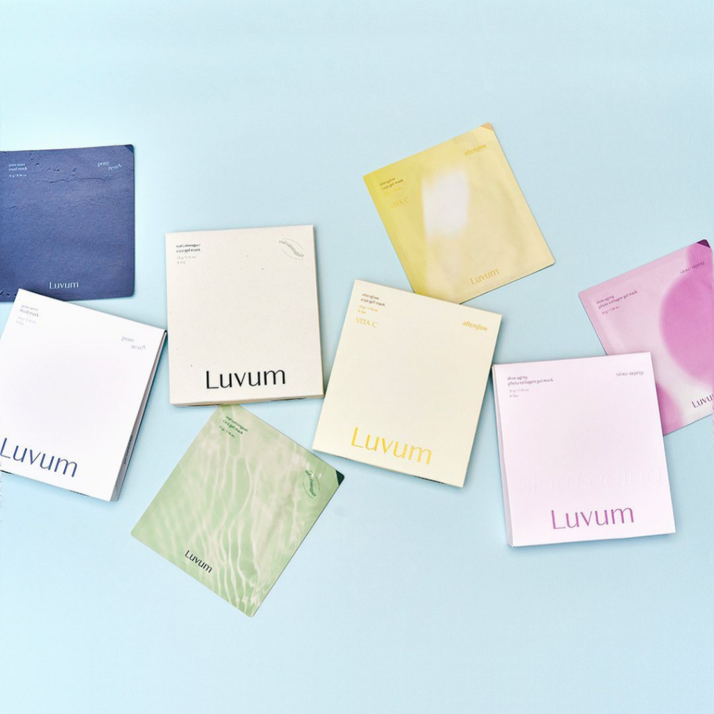 Luvum Mask 4 Types (Yuja/Cica/Collagen/Mud) | Shopee Malaysia