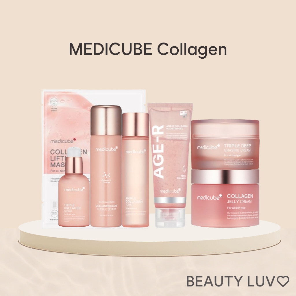 [Medicube] Collagen Line Collection / Collagen Cream, Jelly Cream, Toner, Serum, Bubble Serum ...
