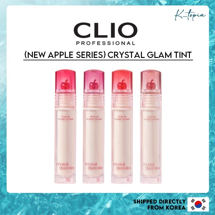 [CLIO] (New Apple Series) Crystal Glam Tint - 4colors | Shopee Malaysia