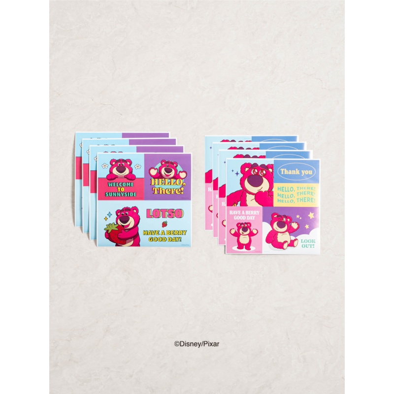 Daiso Korea Pixar Toy Story Lotso Stickers (4 sheets)Gift wrapping ...