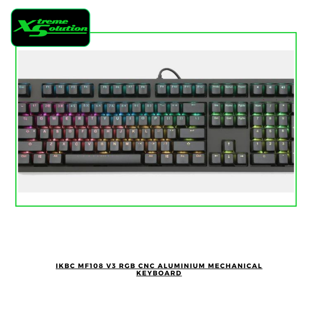 IKBC MF108 V3 RGB CNC Aluminium Mechanical Keyboard | Shopee Malaysia