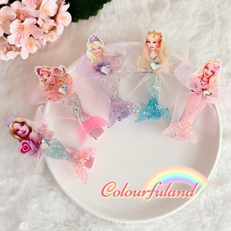‼️READY STOCK‼️(C116)Children’s Princess Mermaid Hair Clips/ Kids ...