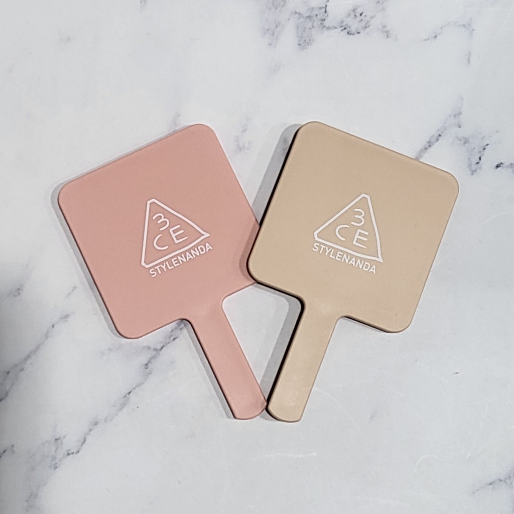 3ce simple hand mirror beige 1ea | Shopee Malaysia