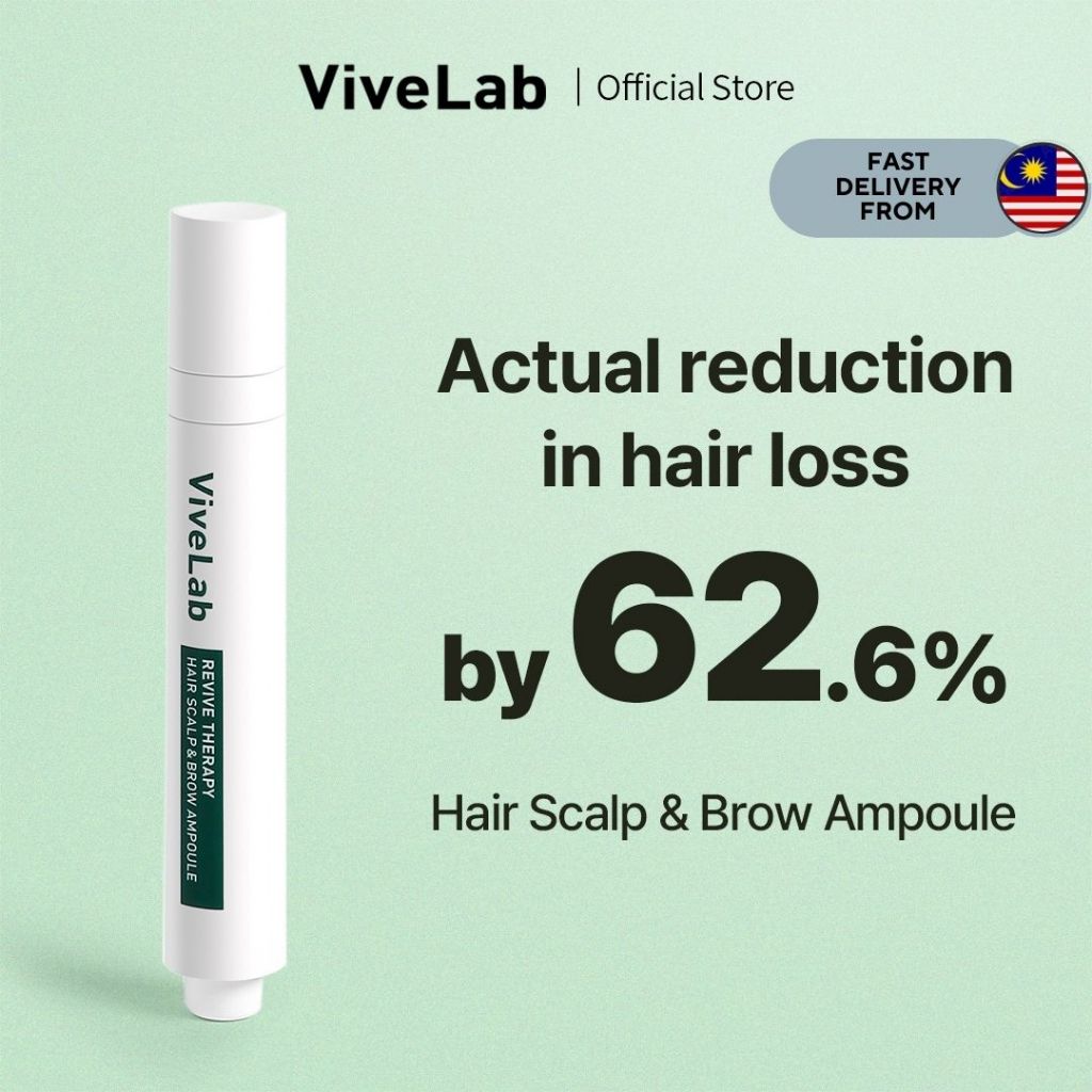 Vivelab Peptide Therapy Hair Scalp and Brow Ampoule 15ml | Shopee Malaysia