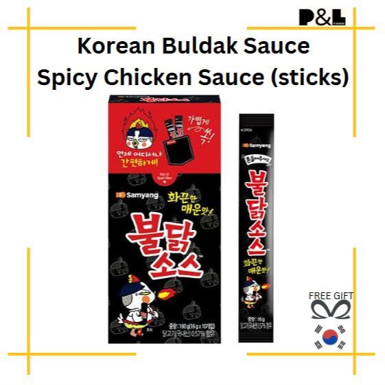 Korean BULDAK Sauce Spicy Chicken (10 sticks) | Shopee Malaysia
