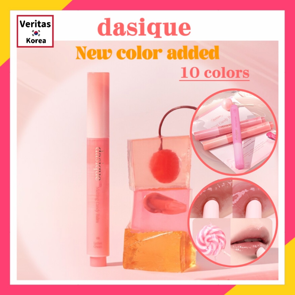 【dasique】 Melting Candy Balm 10 Colors/NEW Color Addition | Shopee Malaysia