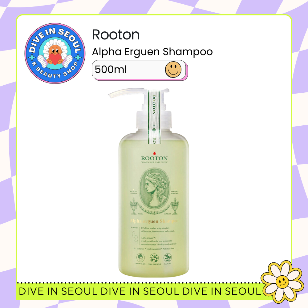 [ROOTON] Alpha Erguen Shampoo – 500ml | Shopee Malaysia