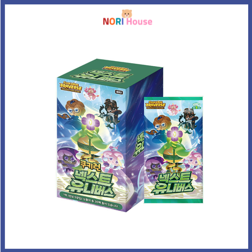 Cookie Run Braverse TCG Vol2 Next Universe Booster Pack 1Box 30Packs ...