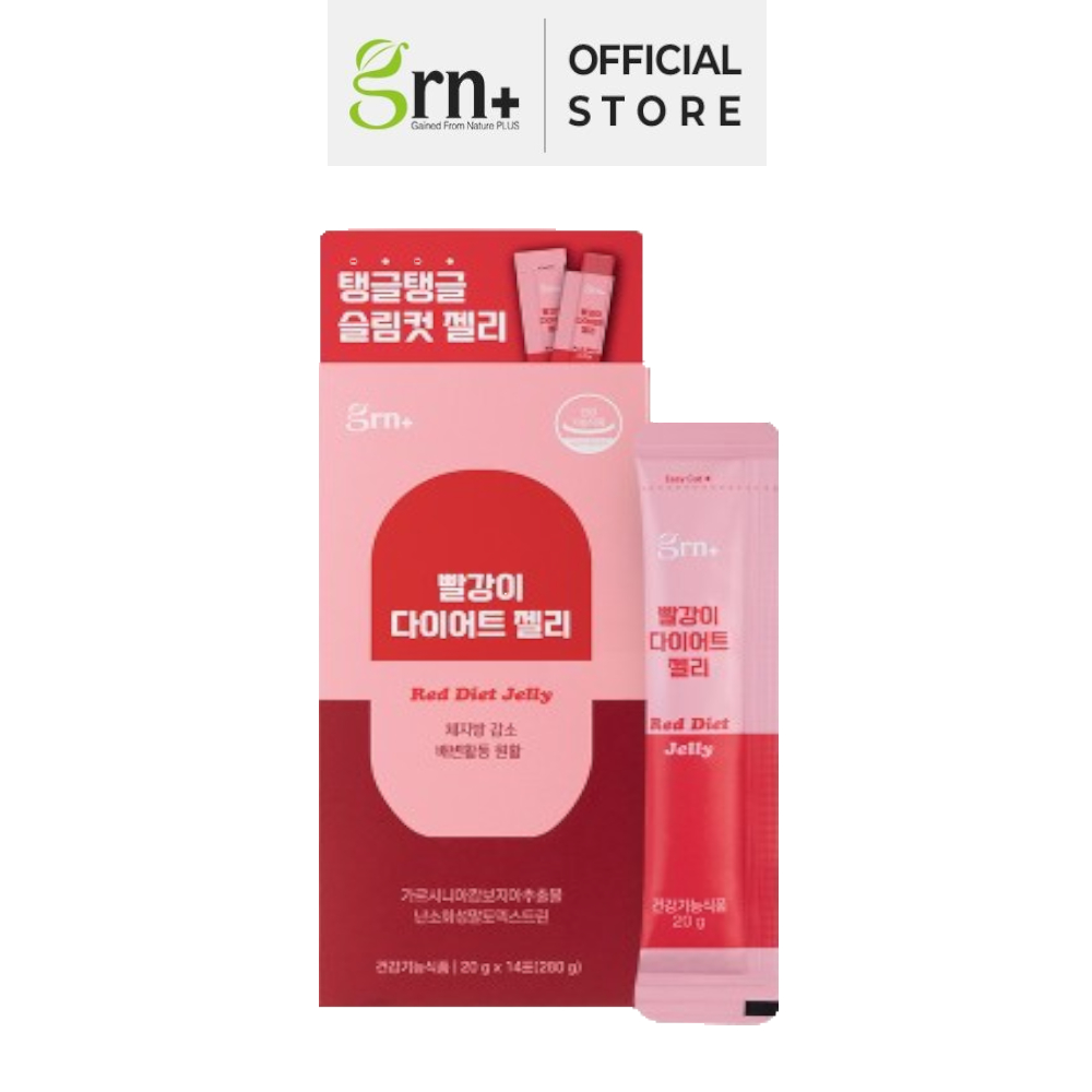 GRN Red Diet Jelly 1box (14days*20g) (Fat CUT/ Slimming/ Supplement ...