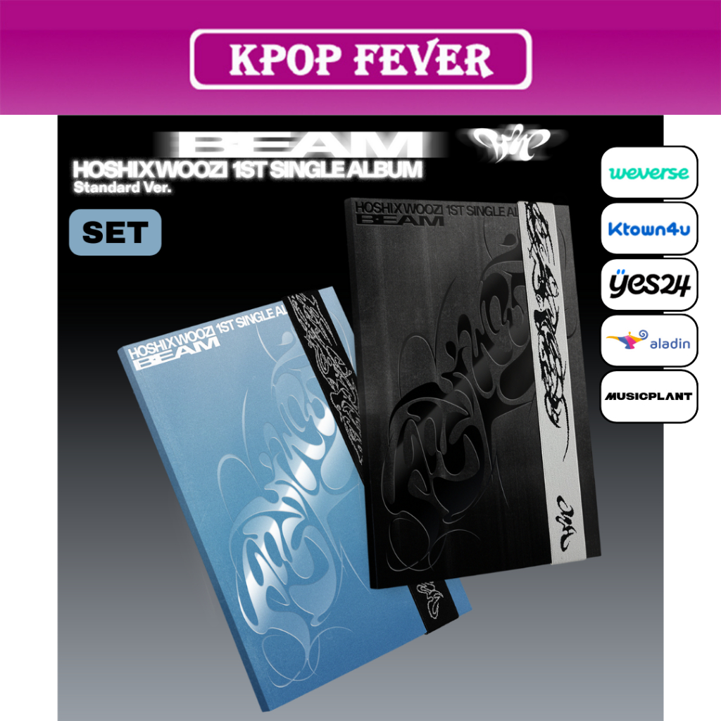 HOSHI X WOOZI [BEAM] SEVENTEEN 1st Single Album / PHOTOBOOK ver. (SET) + POB | Shopee Malaysia