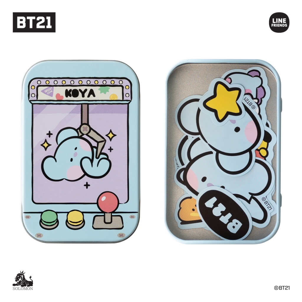 BT21 minini Tin Case Sticker Set (KOYA) | Shopee Malaysia