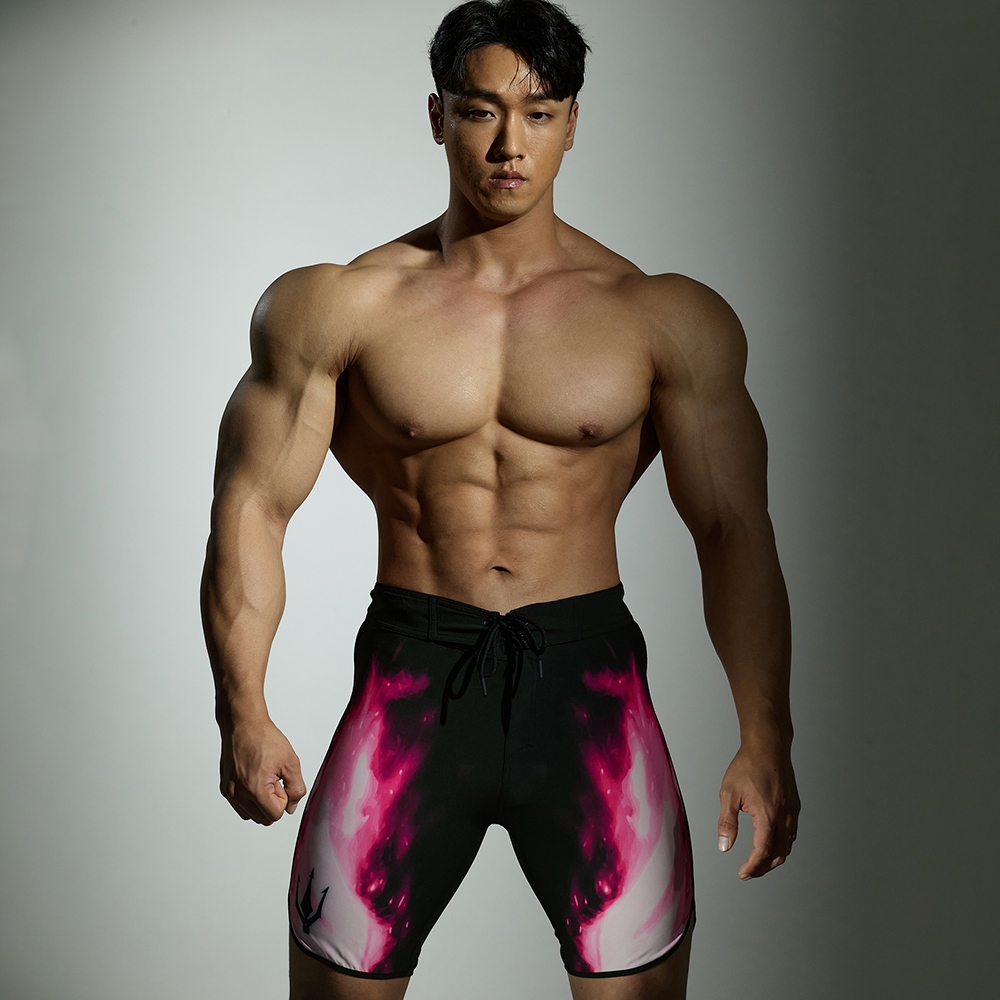 FIED Olympia IFBB NPC SSA Men's Physique [Blazing Pink] | Shopee Malaysia