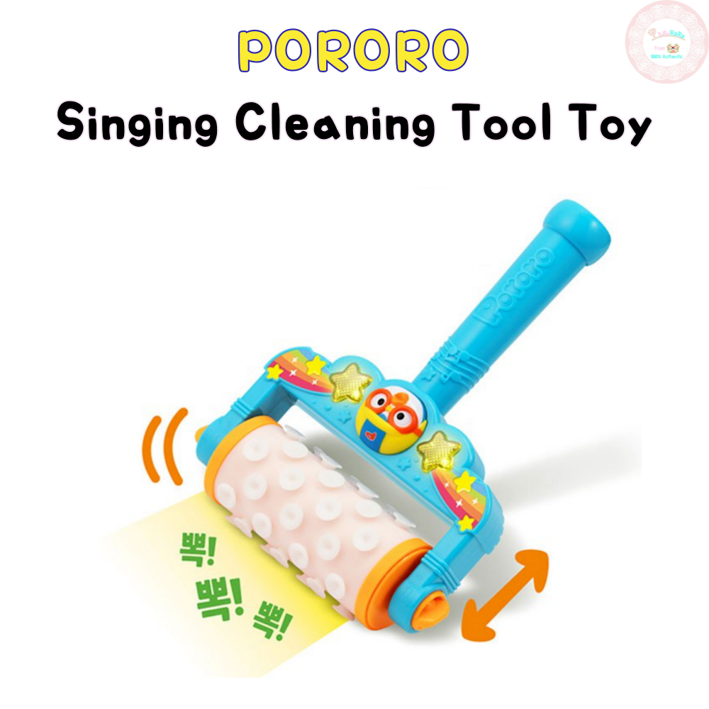 Pororo Singing Cleaning Tool Toy Pororo Cleaning Roller Toy Pororo ...