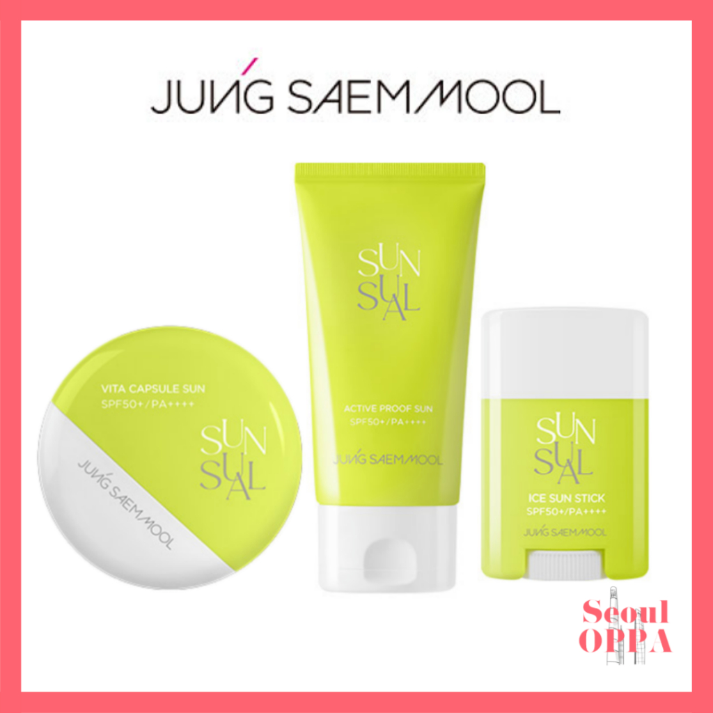 [Jungsaemmool] Sun-sual Vita Capsule Sun, Active Proof Sun, Ice Sun ...