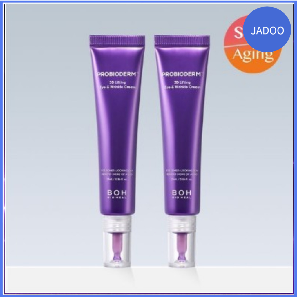 Bio heal Boh Probioderm 3D Lifting Eye & Wrinkle Cream 25ml Double Set ...
