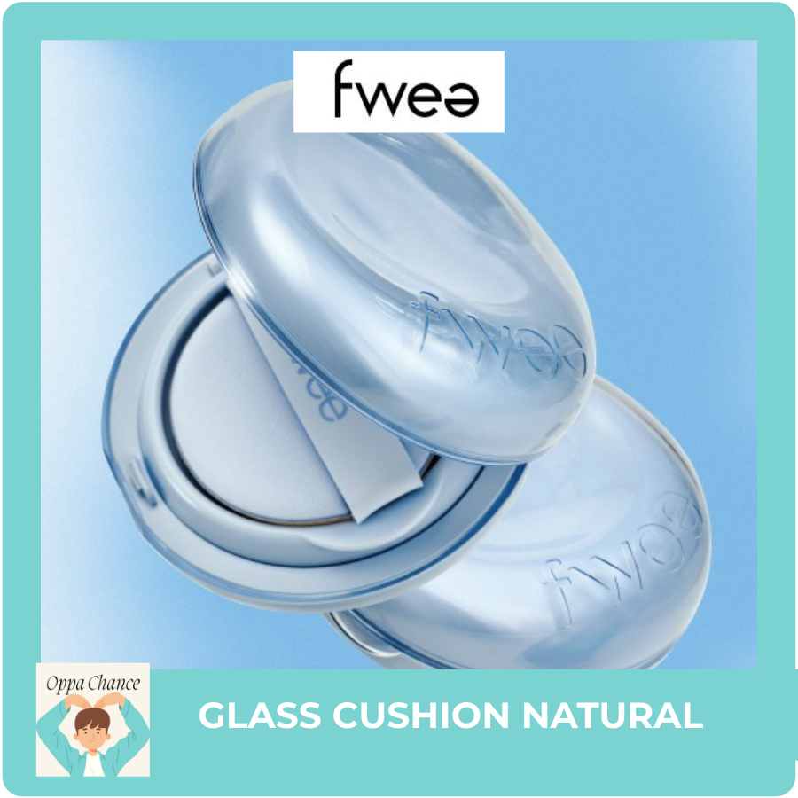 *With refill + 2 puff* [Fwee] Cushion Glass Natural (5 shades) | Shopee ...