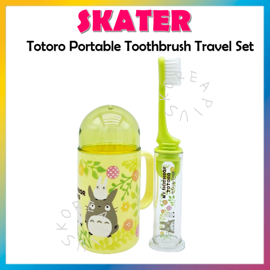 [SKATER] Totoro Portable Toothbrush Travel Set TRKS1 | Shopee Malaysia
