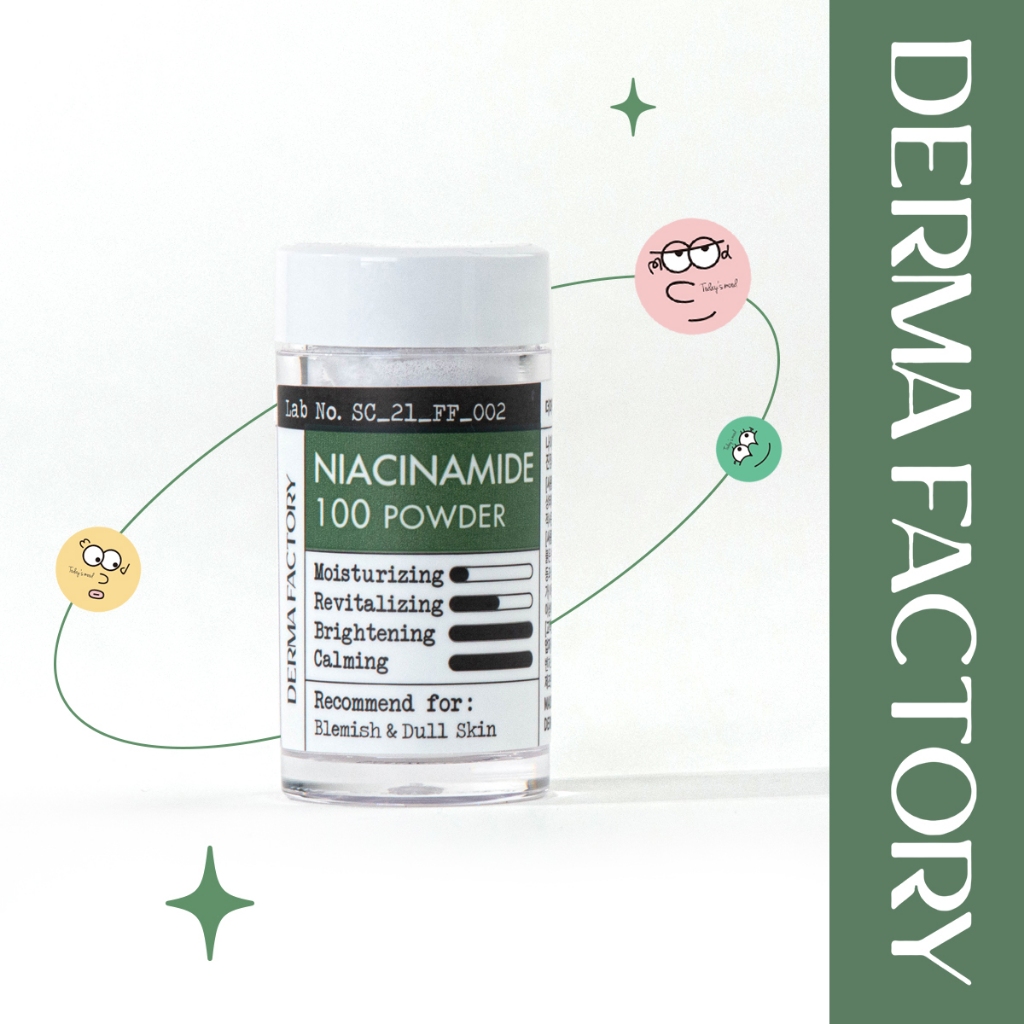 [Derma Factory] Niacinamide 100 Powder 7g | Korean Skin Calm Whitening ...