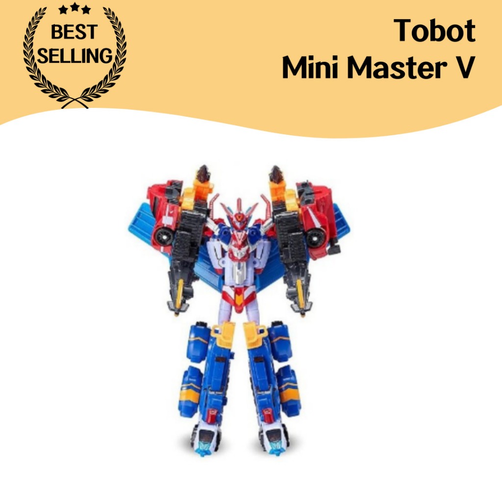 Tobot Mini Master V Cosmic Strongest 6-Stage Robot Car Transformation ...