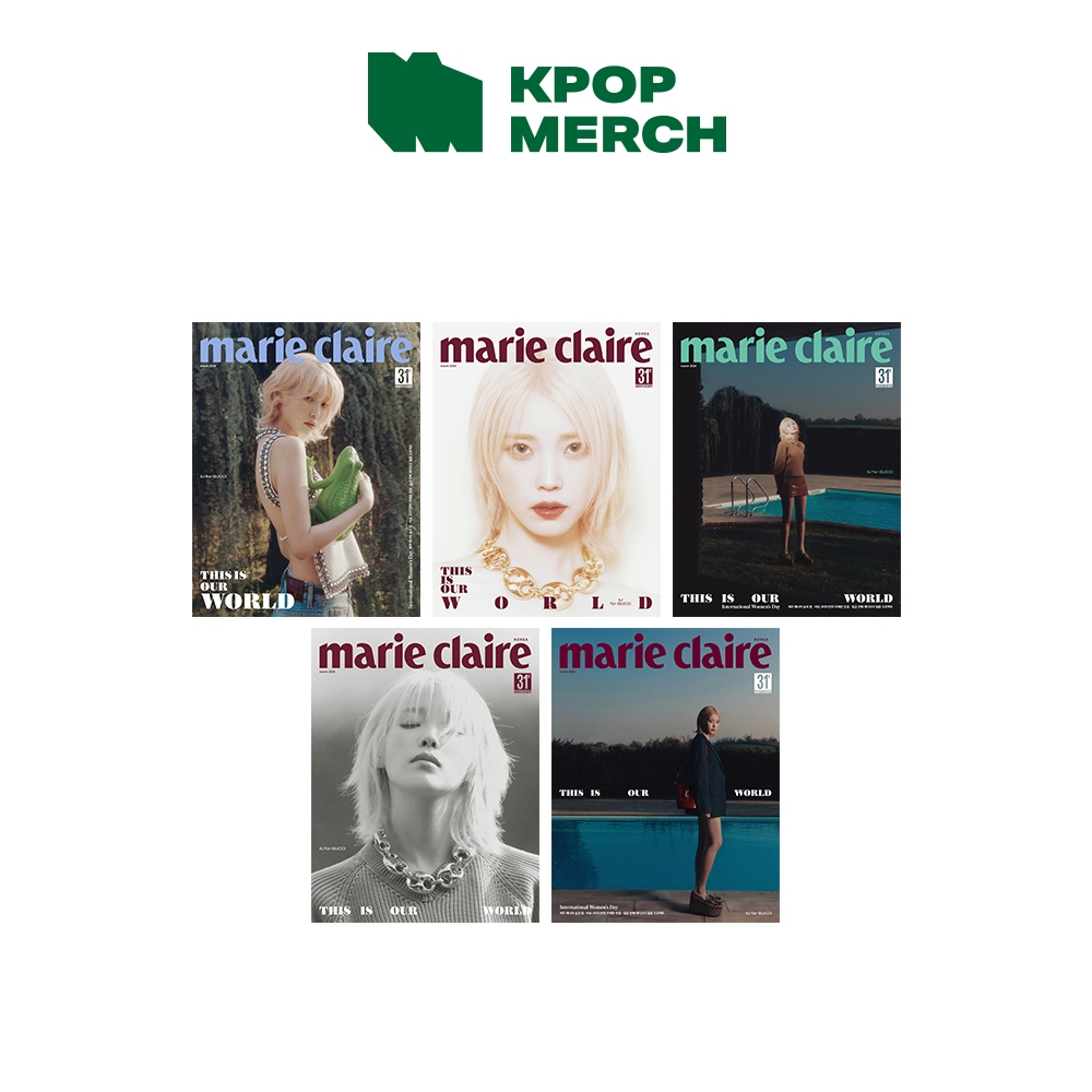 IU - Magazine marie claire 2024.03 | Shopee Malaysia