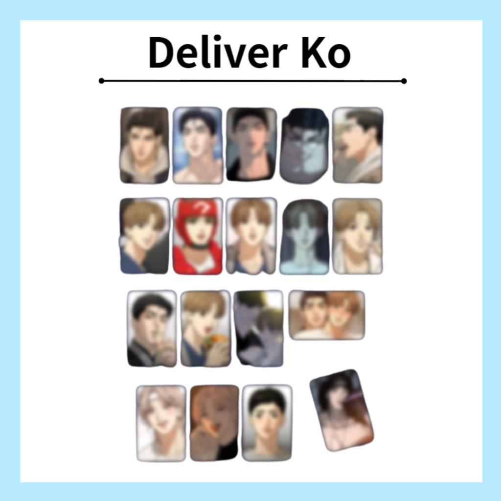 [Official Merch | Mingwa company] BL Yaoi Collection Photo card (All ...