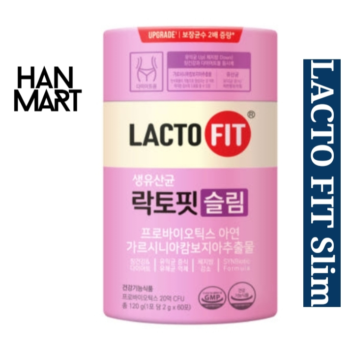 LACTO - FIT Slim Upgrade , Korea Probiotics (2g x 60sticks), HALAL ...