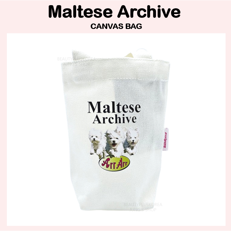 Maltese Archive mini tote bags Peripera collabolation limited edition ...