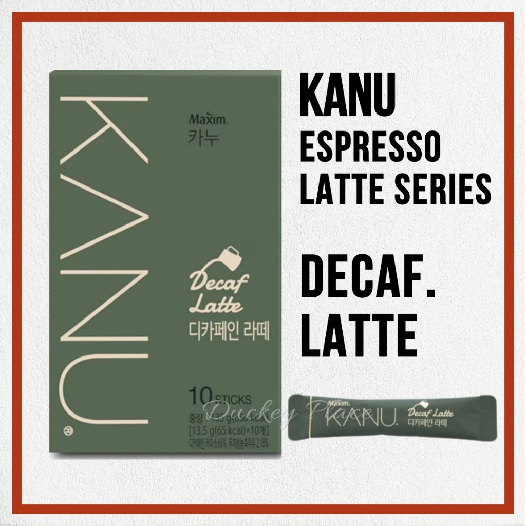 KANU Coffee Latte Collection Decaf Latte 10T 30T | Shopee Malaysia