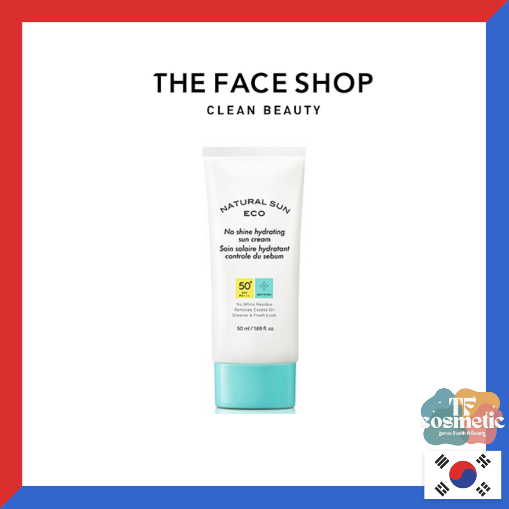 [The Face Shop] Natural Sun Eco Cream SPF 50+ PA+++ 50ml x 1EA ...