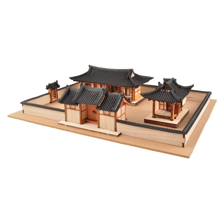 Youngmodeler Hobby Wooden Model Kit – Traditional Korean Hanok House ...